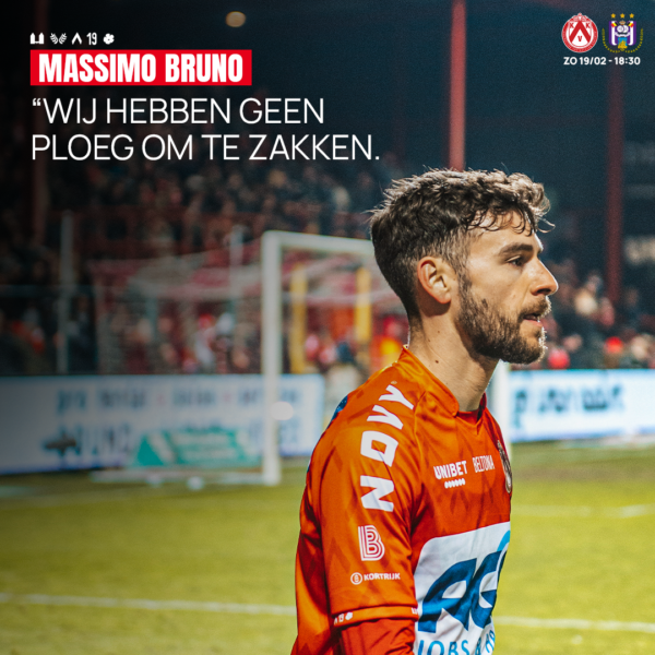 Massimo Bruno: Daar is Anderlecht weer - KV Kortrijk