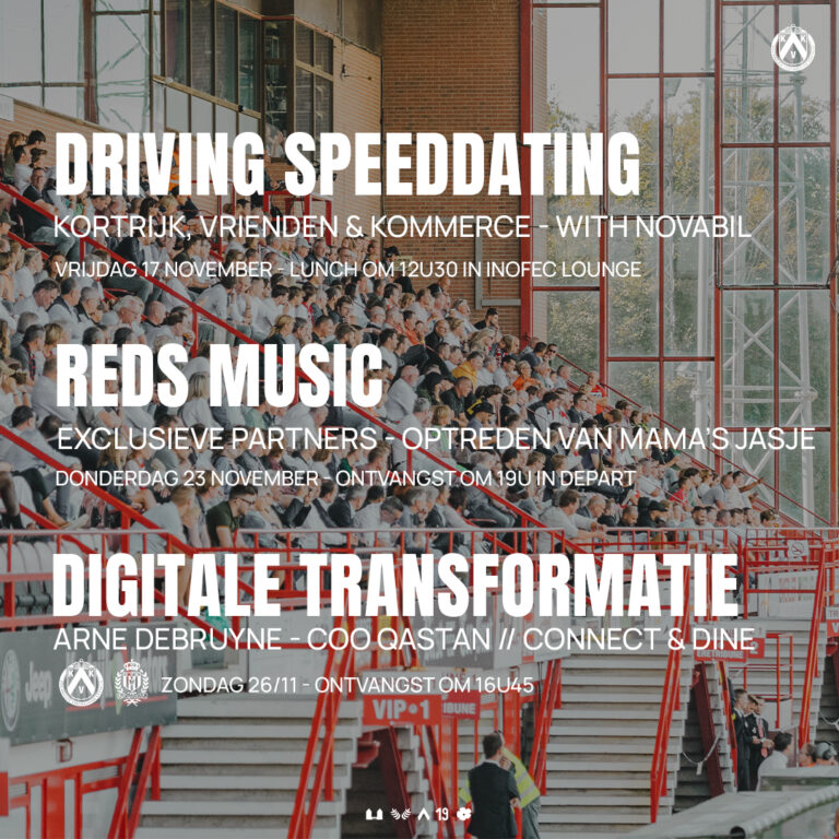 Ontdek al onze aankomende evenementen! - KV Kortrijk